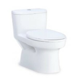 สุขภัณฑ์ชิ้นเดียว COTTO C1015 3/4.5 ลิตร สีขาว | OneStockHome