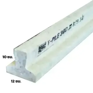 CPAC Concrete T-Shape Pile 10x12 CM. / Length 4 M. | OneStockHome