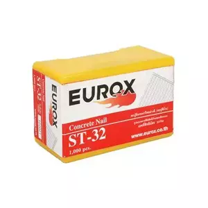 ตะปูขาเดี่ยว ตะปูยิงคอนกรีต EUROX ST32 1,000 นัด | OneStockHome