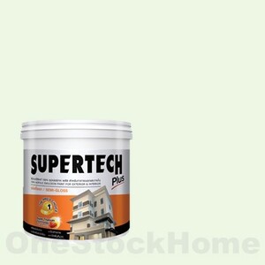 Exterior paint green color TOA Supertech Plus Acrylic | OneStockHome