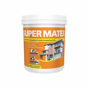 สีทาภายนอก สีอื่นๆ TOA สีน้ำซุปเปอร์เมเทค ชนิดกึ่งเงา | OneStockHome