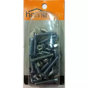 สกรูเกลียวมิล สกรูเกลียวมิลพร้อมน็อต JF DEXZON 6X35 มม. | OneStockHome