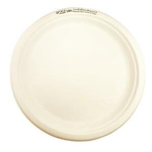 จาน จานชานอ้อยผสมเยื่อไผ่บัว 9 นิ้ว GRACZ SIMPLE | OneStockHome