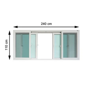 หน้าต่าง UPVC หน้าต่างUPVC FSSF มุ้ง VL-SP 240x110 WH | OneStockHome