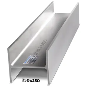 H Beam 10 inch H-Beam SYS 250x250x9x14 mm 6m 434.4Kg | OneStockHome