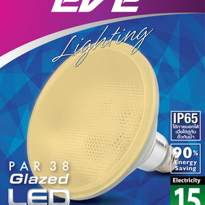 หลอดไฟ LED E27 หลอดไฟ LED EVE PAR38 IP65 GLAZED 15 | OneStockHome