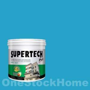 ฟิล์มด้านสีฟ้า TOA สีน้ำซุปเปอร์เทค พลัส ชนิดด้าน ภายใน | OneStockHome