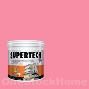 Exterior paint pink color TOA Supertech Plus Acrylic | OneStockHome