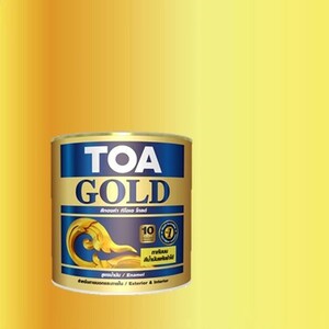 gold color TOA GOLD Enamel Paint GE234 Swiss Gold 1/4GL | OneStockHome