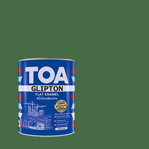 สีน้ำมัน TOA กลิปตั้น แฟลท อีนาเมล สีน้ำมันเคลือบด้าน | OneStockHome