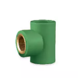 สามทาง PPR 3/4 นิ้ว สามทางเกลียวในทองเหลือง PPR 25 | OneStockHome