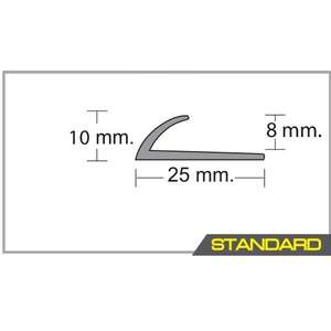 Tile Edging Curve PVC floor tile model STANDARD length | OneStockHome