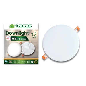 โคมดาวน์ไลท์ 5 นิ้ว ดาวน์ไลท์ LED NAGAS DWL URVE 12W | OneStockHome