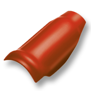 กระเบื้องหลังคาลอนคู่ตราช้าง SCG ครอบโค้งตะเข้ | OneStockHome