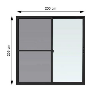 สินค้า มีสต๊อก เมกาโฮม ประตู อลูมิเนียม.S-S มุ้ง WA F10 | OneStockHome