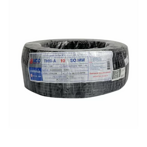 สายไฟ THW-A 10 sq.mm สายไฟ THW-A 750V 1x10 ตร.มม. BCC | OneStockHome