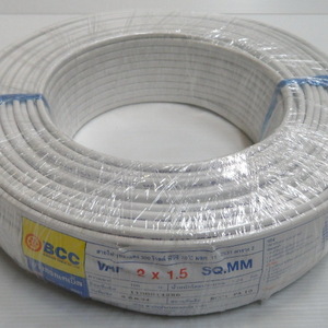 สินค้า มีสต๊อก เมกาโฮม สายไฟ VAF BCC 2x1.5SQ.MM 100M | OneStockHome