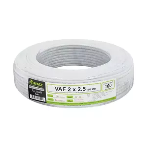 สายไฟ VAF RAN 2x2.5SQ.MM 100M ขาว ราคาถูก ส่งทั่วไทย | OneStockHome