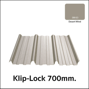 Metal Sheet Bluescope KL 700 CB Desert Wind | OneStockHome