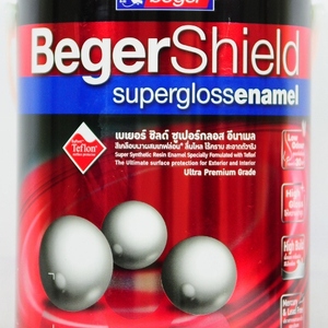 สีน้ำมัน BEGER SHIELD BASE A ชนิดกึ่งเงา 1แกลลอน | OneStockHome