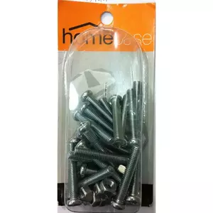 สกรูเกลียวมิลพร้อมน็อต JP DEXZON 6X35 มม. แพ็ก 25 ชิ้น | OneStockHome