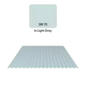 เมทัลชีทลอนผนัง พาแนลริบ Panel rib บลูสโคป In Light | OneStockHome