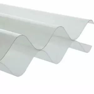 Translucent Large Corrugated Sheet SCG Transparent 1.2 | OneStockHome