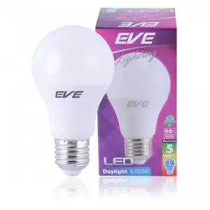 หลอดไฟ LED BULB A60 5 วัตต์ (DAY LIGHT) EVE Lighting | OneStockHome