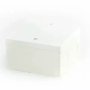 Circular Junction Box SCG PVC Electric Telecom White BS | OneStockHome