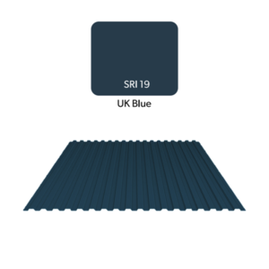แผ่นผนังเมทัลชีท Lysaght Panelrib® UK Blue บลูสโคป | OneStockHome