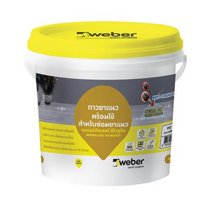 กาวยาแนว เวเบอร์ คัลเลอร์อีโวลูชั่น สีขาว 1กก. | OneStockHome