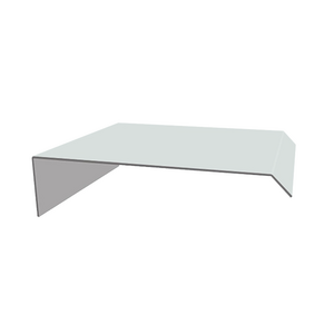 Gable Trim-Curve Metal Sheet CoolMate Girth 304 mm. | OneStockHome
