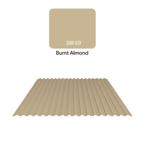 Metal Sheet Lysaght Panelrib® Burnt Almond Colorbond | OneStockHome