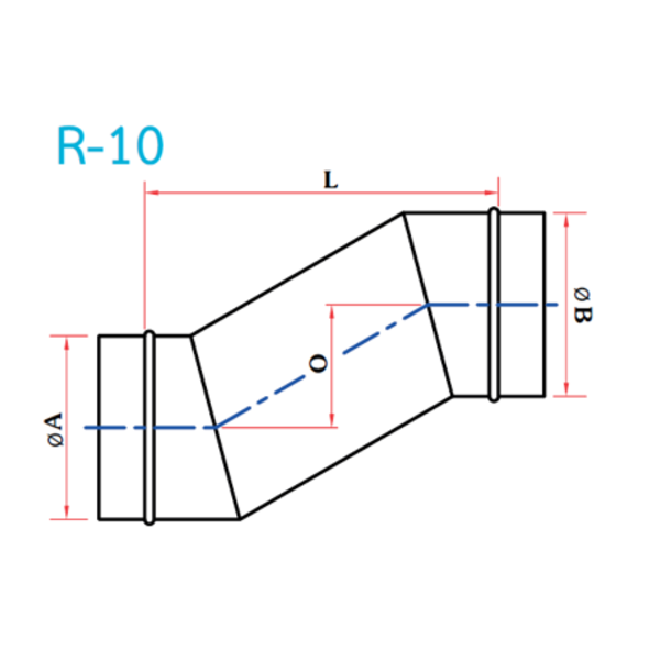 Round Duct Fittings R-10 cheap price | OneStockHome