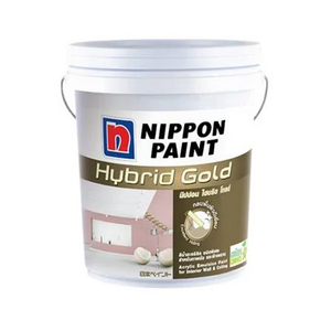 สีทาภายใน สีน้ำทาภายใน ยี่ห้อ NIPPON PAINT HYBRID GOLD | OneStockHome