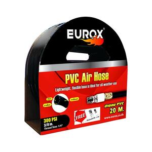 สายลม PVC ขนาด 3/8 นิ้ว พร้อมข้อต่อ 20 เมตร EUROX | OneStockHome