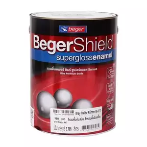 #B911 สีรองพื้นโลหะ BEGER SHIELD SUPERGLOSS ENAMEL | OneStockHome
