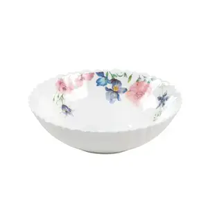 OPAL GLASS BOWL 8" KECH CARNATION Best Price | OneStockHome