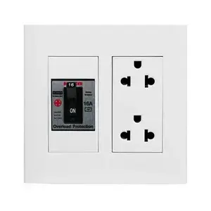 DOUBLE SOCKET SET+SAFETY BREAKER 16A HAC Best Price | OneStockHome