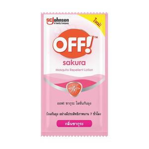 โลชั่นกันยุง แบบซอง OFF 6ml SAKURA แพค12 ราคาถูก | OneStockHome