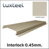 Metal Sheet Interlock Luxteel Hairline Beige | OneStockHome