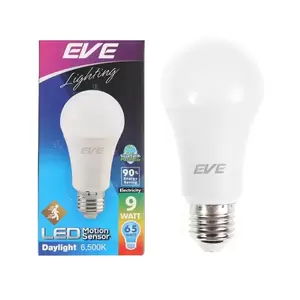 หลอดไฟ LED Motion Sensor A60 9 วัตต์ (Day Light) EVE | OneStockHome