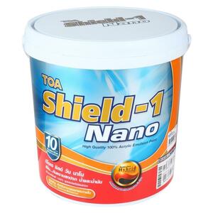 สีน้ำทาภายนอก TOA SHIELD-1 NANO BASE D ด้าน 1 แกลลอน | OneStockHome