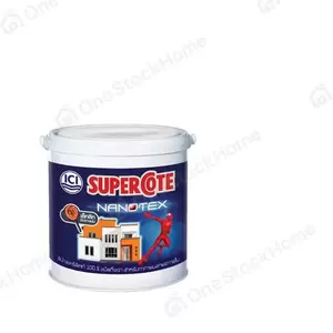 สีทาภายนอก DULUX SUPERCOTE NANOTEX BASE B ชนิดกึ่งเงา | OneStockHome