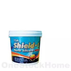 สีน้ำทาภายนอก TOA SHIELD-1 NANO BASE A ชนิดกึ่งเงา | OneStockHome