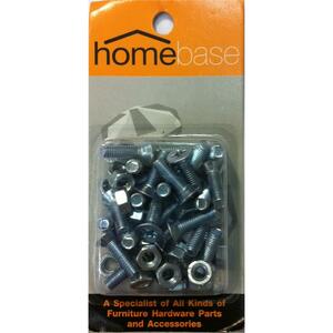 MACHINE SCREW 6X20MM JF NUT 25EA Best Price | OneStockHome