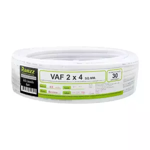 สายไฟ VAF RAN 2x1SQ.MM 30M ขาว (1170545) ราคาถูก | OneStockHome