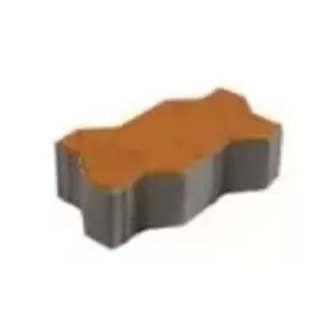 บล็อกตัวหนอน SCG คดกริช Uni Pave เหลือง ราคาถูก | OneStockHome