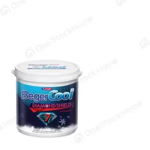 สีทาภายนอก BEGER COOL DIAMOND7 BASE B ชนิดเนียน | OneStockHome