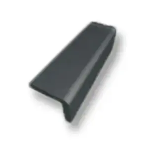 Flat Roof Tile Barge Tile Prestige Xshield Dark Grey | OneStockHome